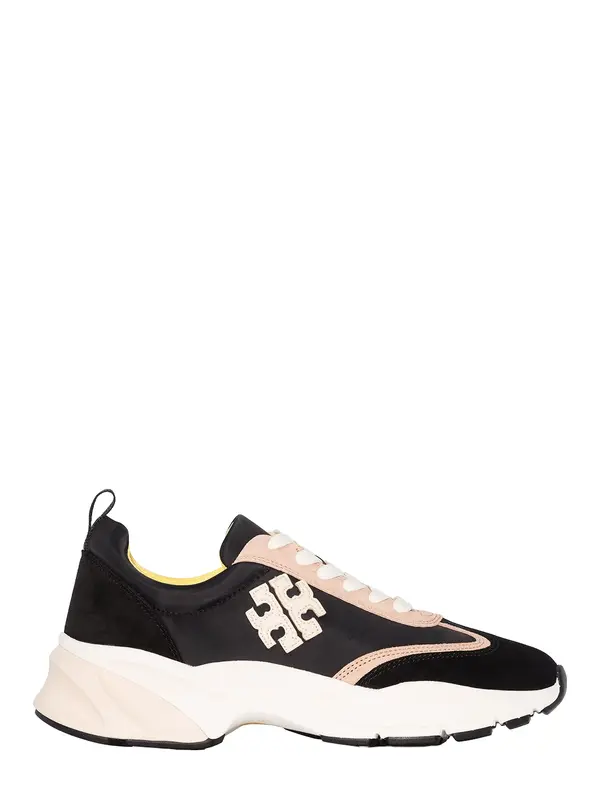 Tory Burch Good Luck Low-top Sneakers - Black