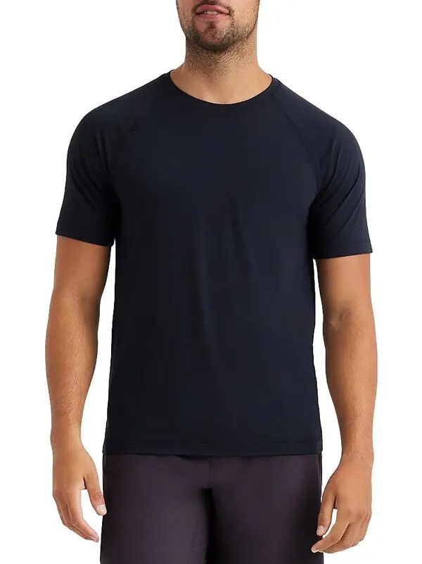 RHONE Reign Short Sleeve Tee - Black Heather