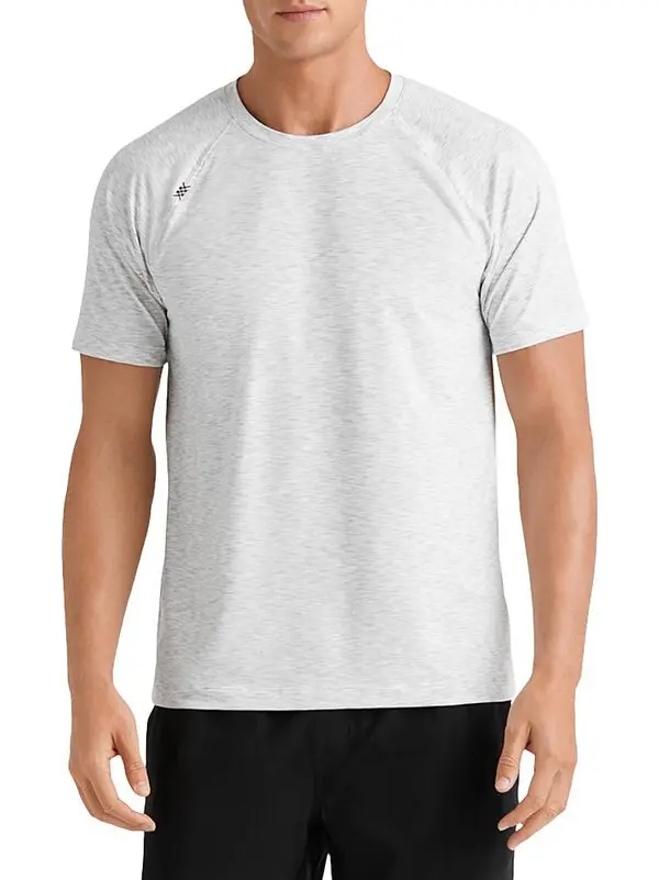 RHONE Reign Short Sleeve Tee - Gray Space
