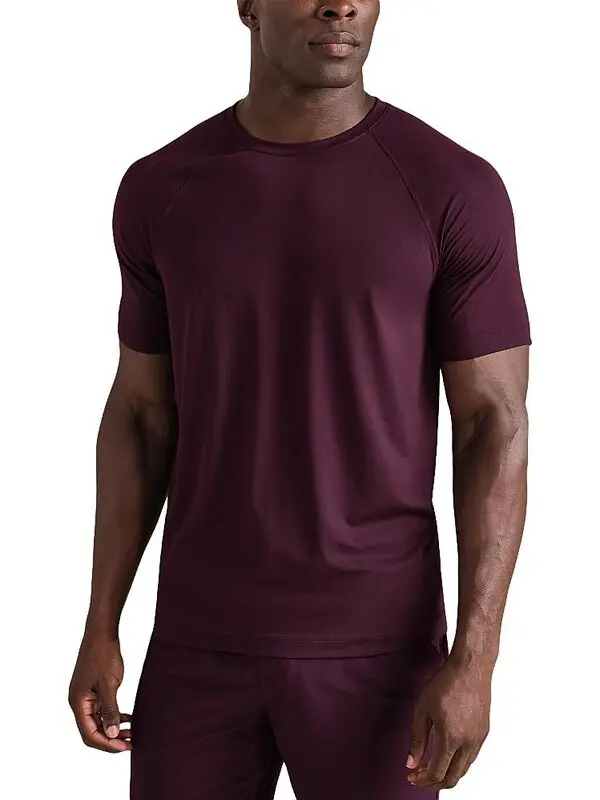 RHONE Reign Short Sleeve Tee - Mulberry