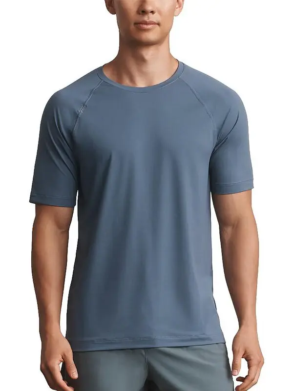 RHONE Reign Short Sleeve Tee - Shadow Blue