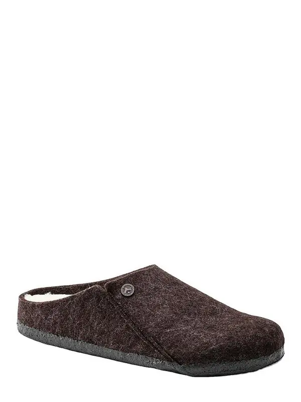 BIRKENSTOCK Zermatt Shearling Clogs - Brown