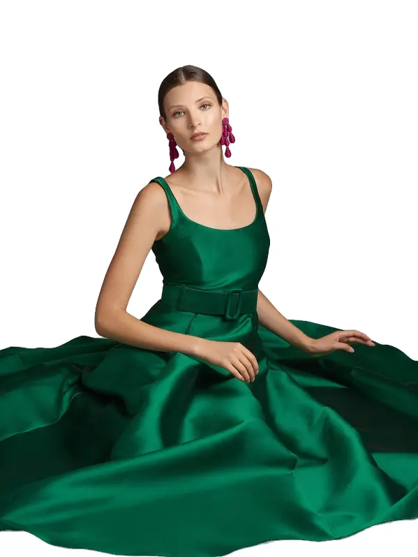 Sachin & Babi Kruse Gown - Green