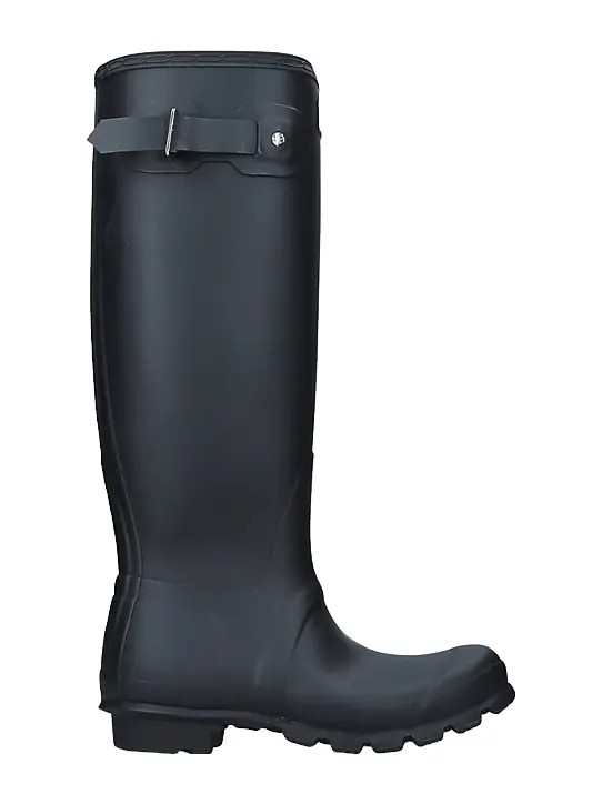 Hunter Original Tall Vulcanised Natural-rubber Wellington Boots - Black