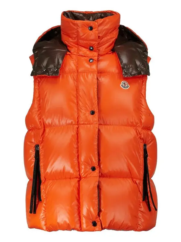 Moncler Luzule Puffer Vest - Orange
