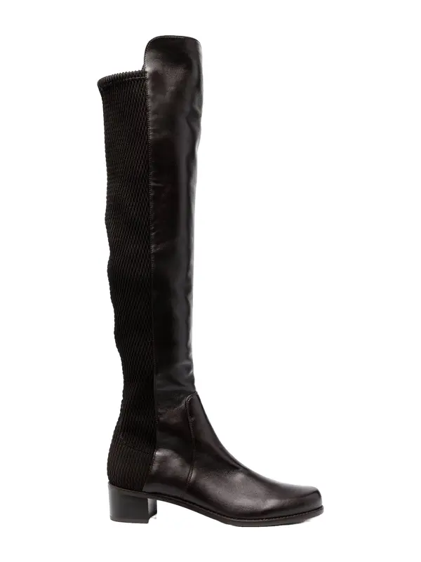 STUART WEITZMAN Thigh-high Leather Boots - Brown