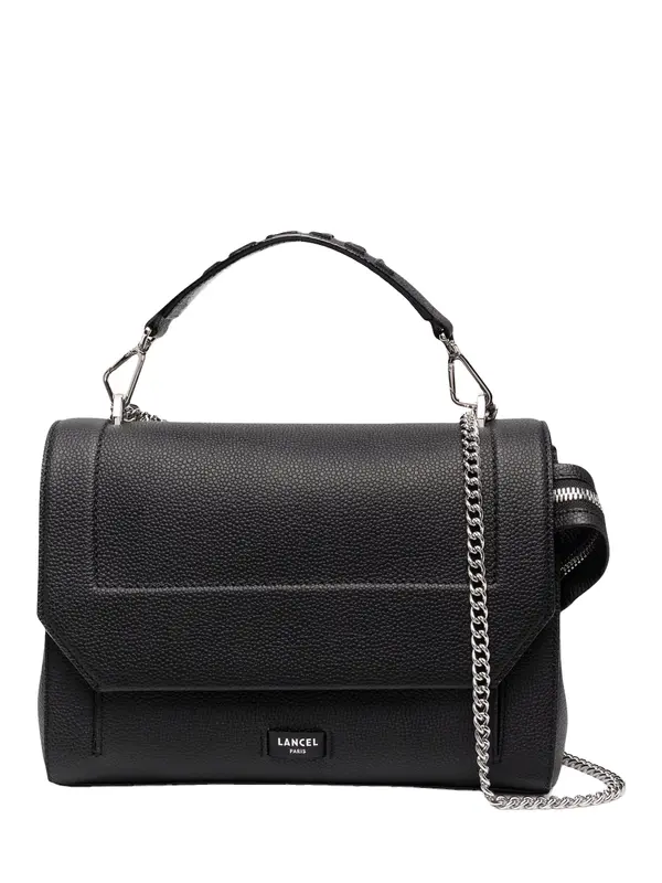 LANCEL Ninon De-l Flap Bag - Black