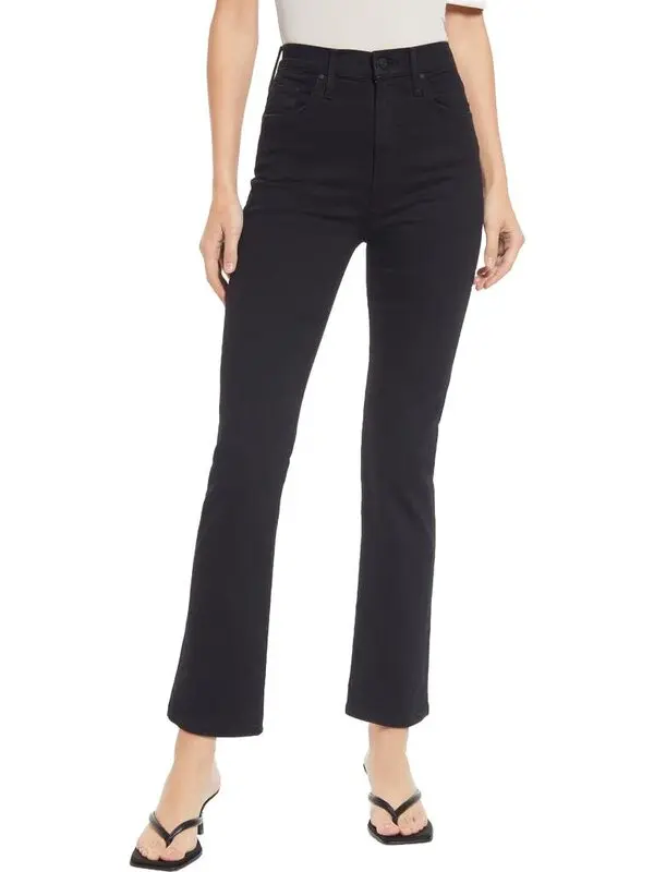 MOTHER High-waist Rider Ankle Jeans - Not Guilty