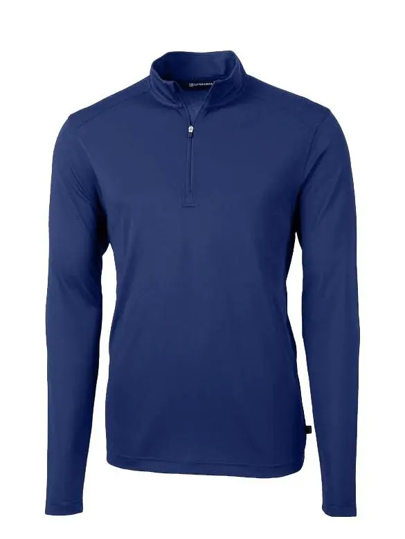 Cutter & Buck Virtue Piqué Quarter-zip Pullover - Tour Blue