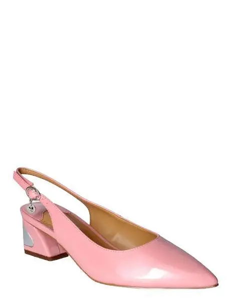 J. Reneé Shayanne Pointed Toe Slingback Pumps - Soft Pink