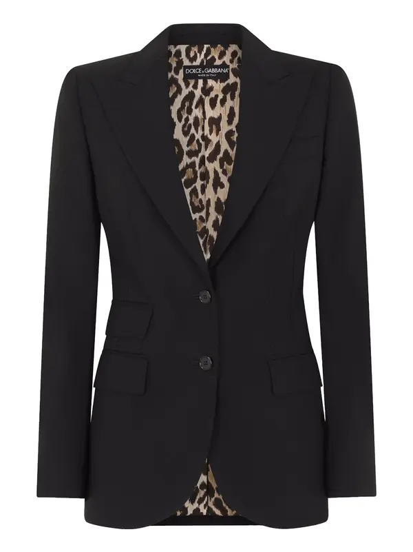 Dolce & Gabbana Single-breasted Blazer - Black