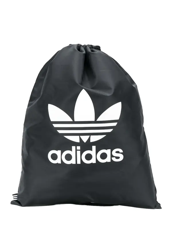 Adidas Trefoil Drawstring Backpack - Black