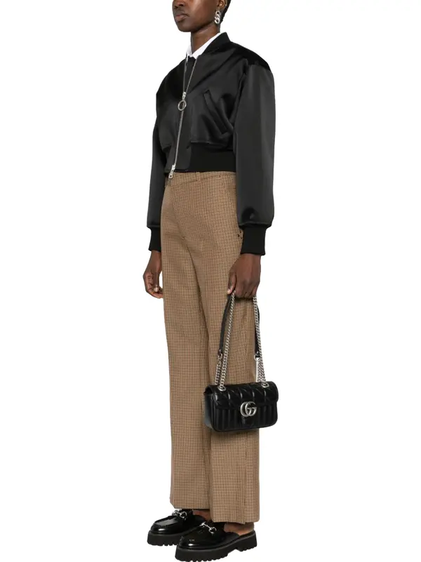 Gucci Gg Marmont Shoulder Bag - Black