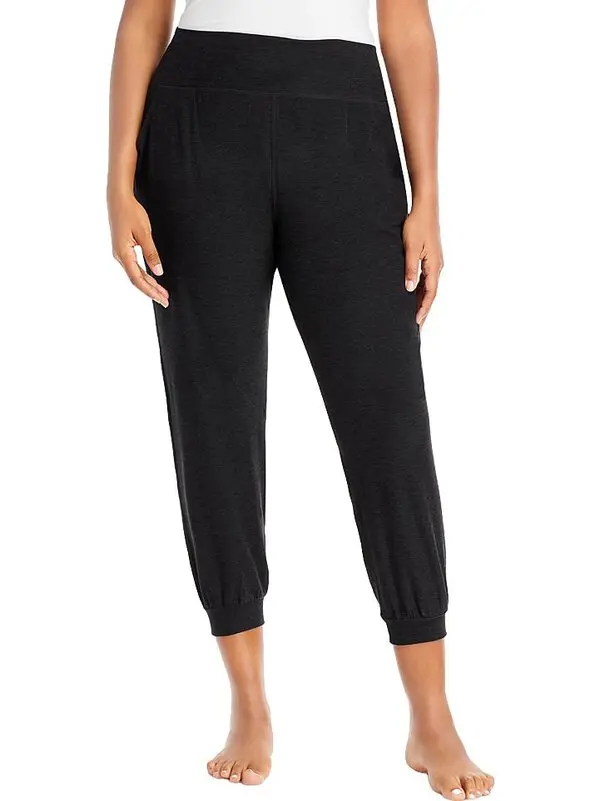 Beyond Yoga Spacedye Bopo Midi Jogger Pants - Darkest Night