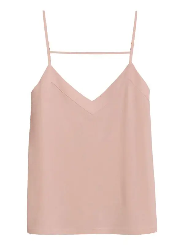Cuyana Organic Pima Cami Top - Soft Rose