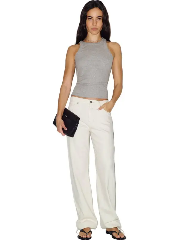 REFORMATION Tasha Tank Top - Grey