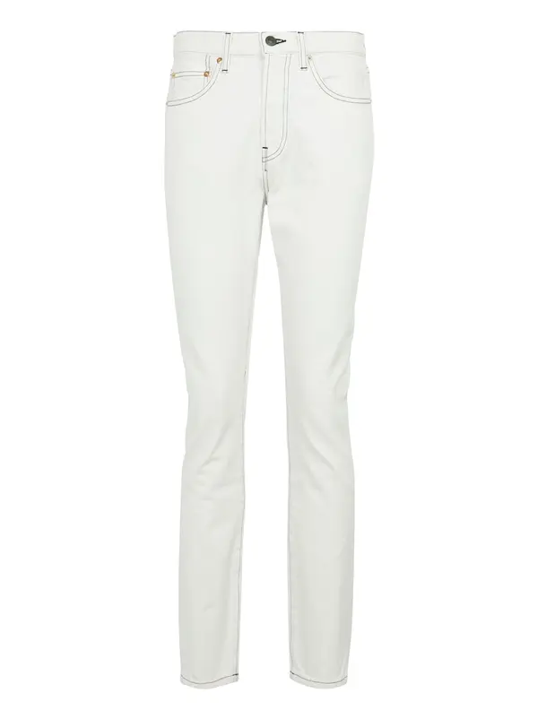Wardrobe.NYC High-rise Jeans - White