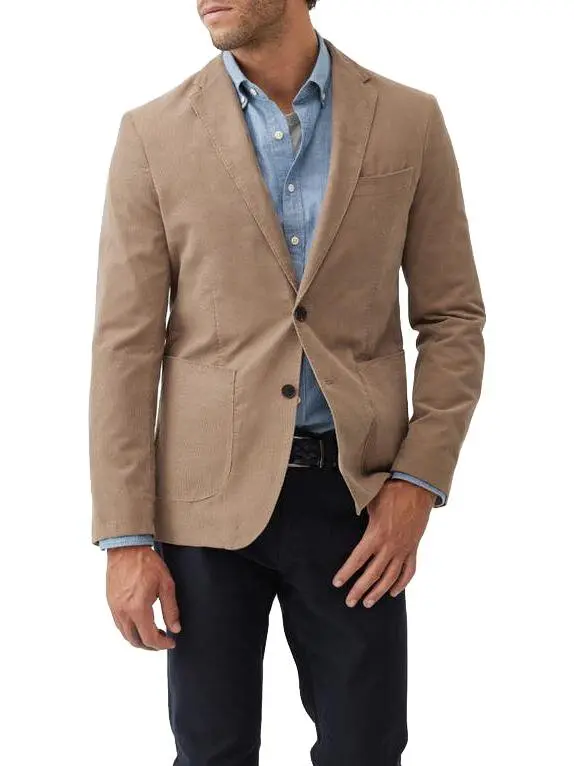 Rodd & Gunn Saint Bathans Cotton Corduroy Sport Coat - Tan