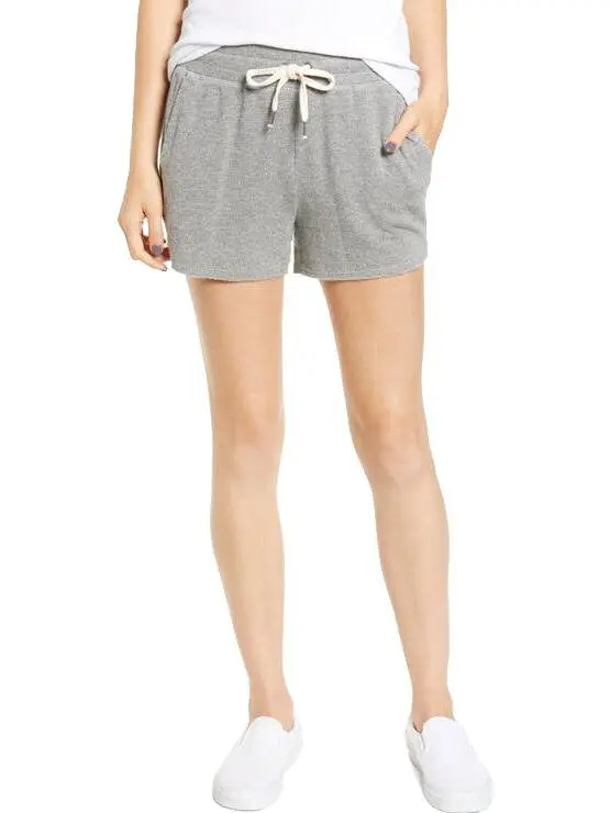 Splendid Dream Slub Shorts - Heather Grey