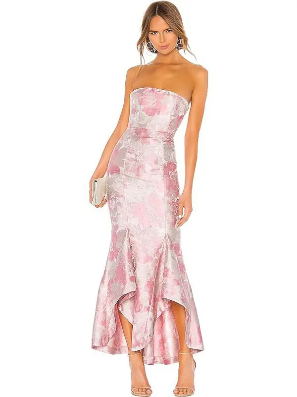 LOVERS AND FRIENDS Urgonia Gown - Pink Tonal