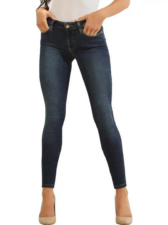 Guess Sexy Curve Skinny Jeans - Cumb-brown