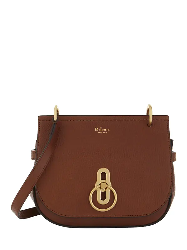 Mulberry Amberley Small Pebbled-leather Satchel - Oak