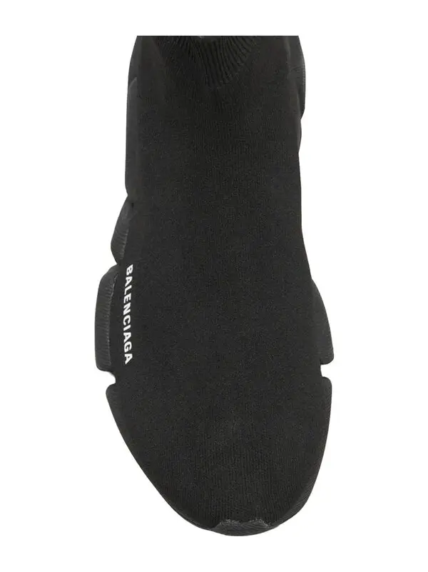Balenciaga Apos;s Speed 2.0 Knit Sock Trainer Sneaker - Black