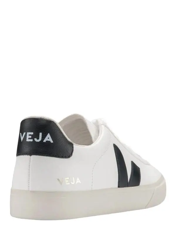 VEJA Campo Bicolor Leather Low-top Sneakers - White/black