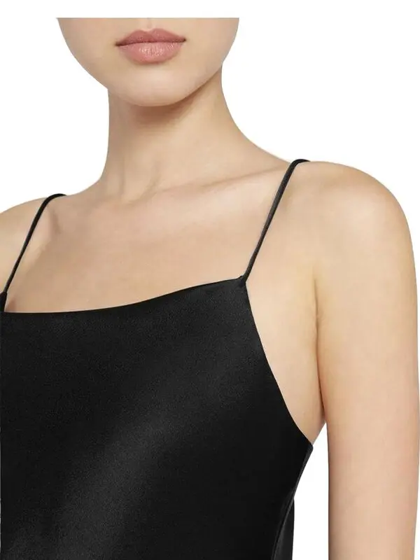 Alice + Olivia Harmony Mini Slip Dress - Black