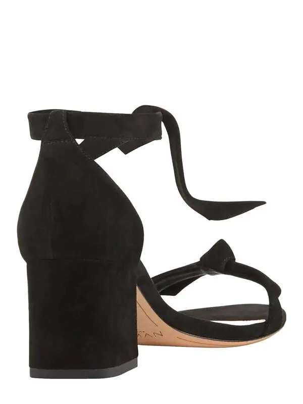 ALEXANDRE BIRMAN Clarita Suede Sandals - Black