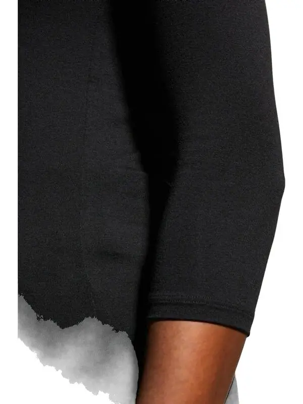 Majestic Filatures Soft Touch 3/4-sleeve Tee - Noir