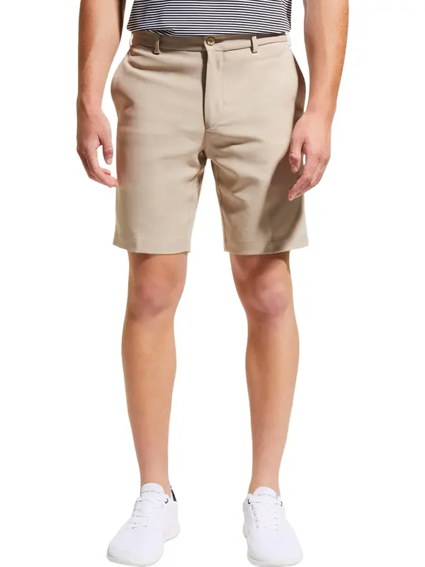 Peter Millar Salem Performance Shorts - Khaki