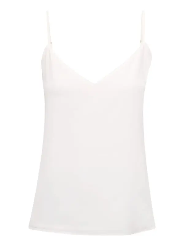 L & APOS;AGENCE L'agence Jane Silk Tank - Ivory