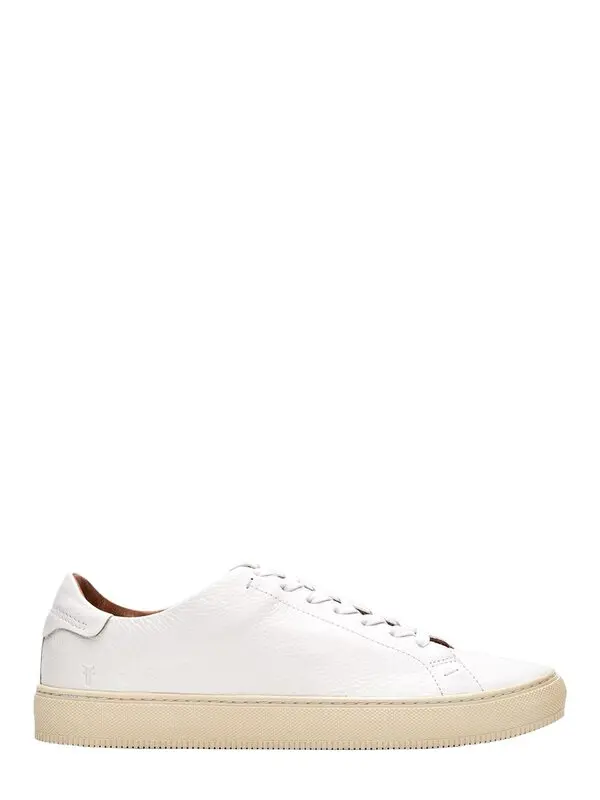 Frye Astor Low-top Leather Sneakers - White