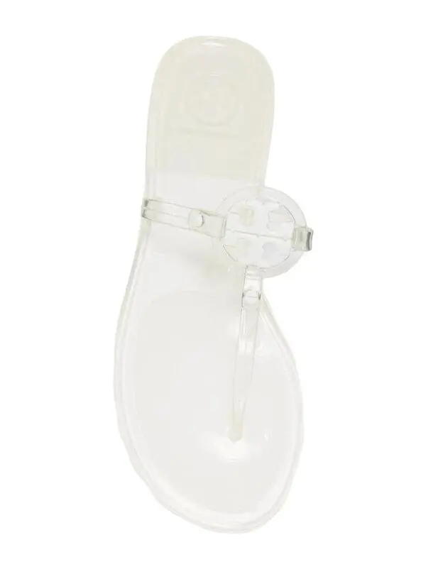 Tory Burch Mini Miller Flat Thong Sandals - Clear