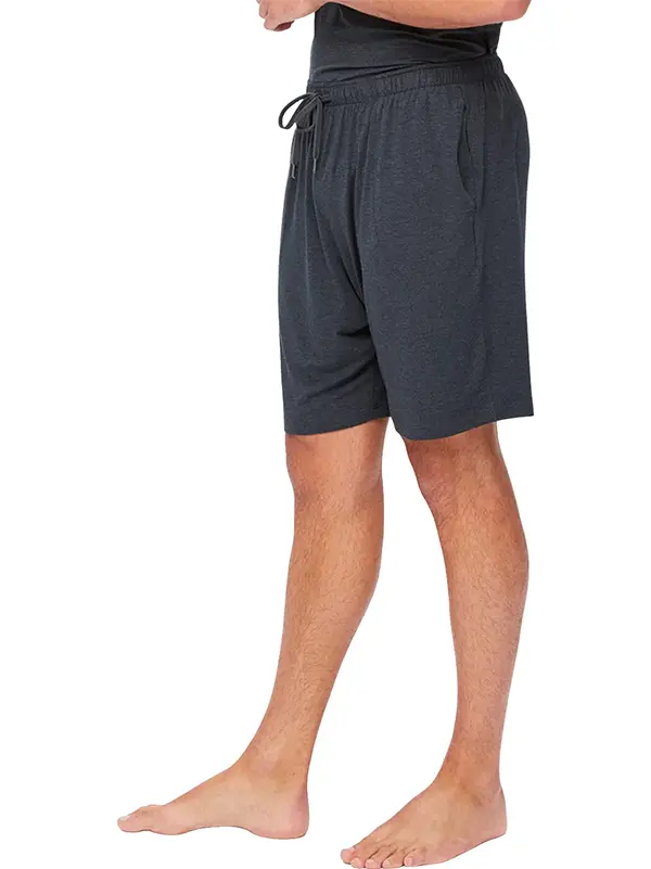 Derek Rose Solid Shorts - Charcoal