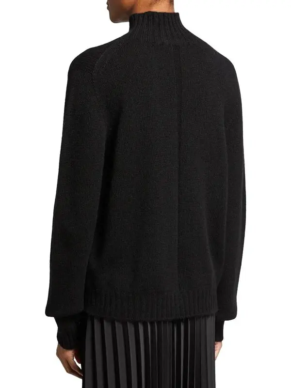 THE ROW Kensington Cashmere Sweater - Black