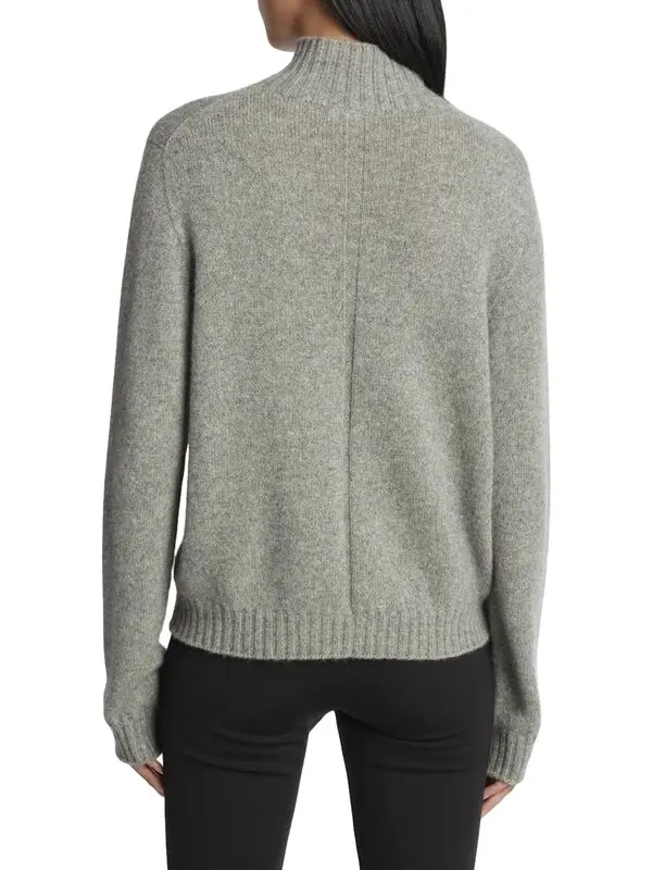 THE ROW Kensington Cashmere Sweater - Medium Heather Grey