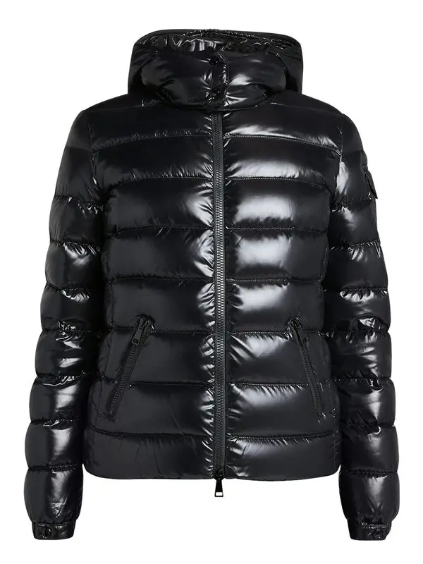 Moncler Bady Hooded Down Jacket - Dark Black