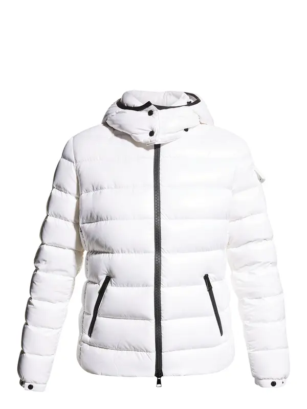 Moncler Bady Hooded Down Jacket - White