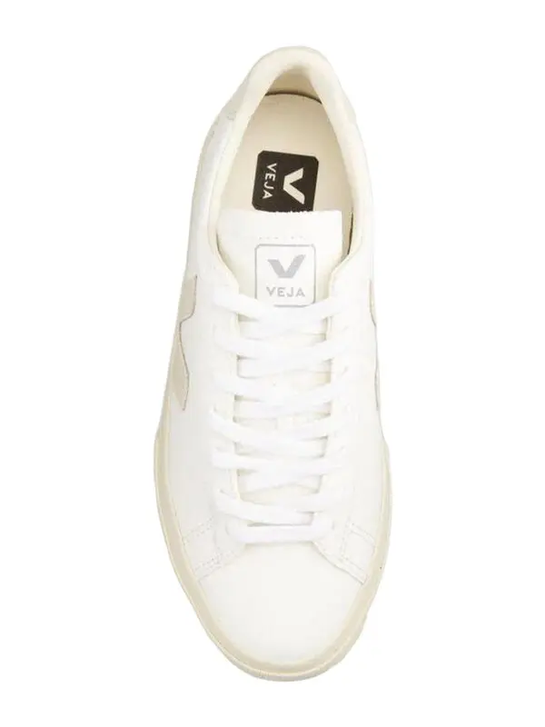 VEJA Campo Bicolor Leather Sneakers - White/grey