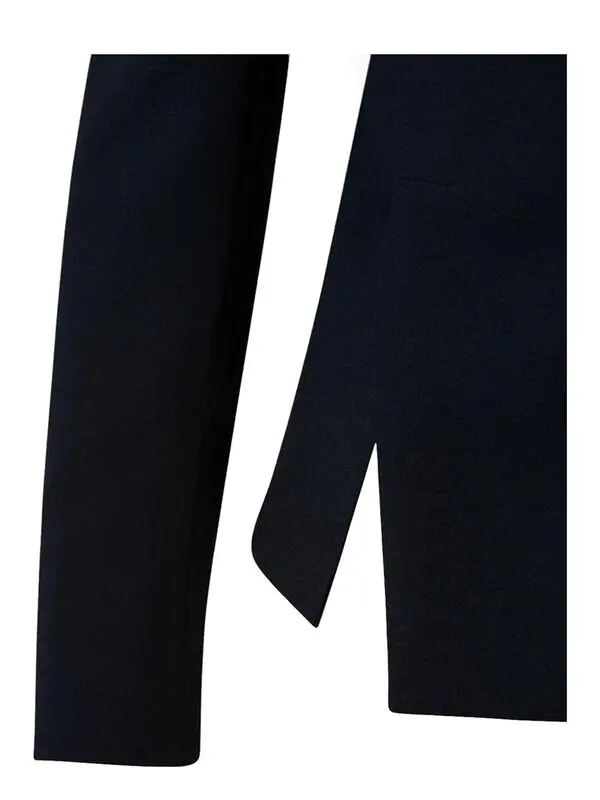 Akris Ocelia Crepe Jacket - Black