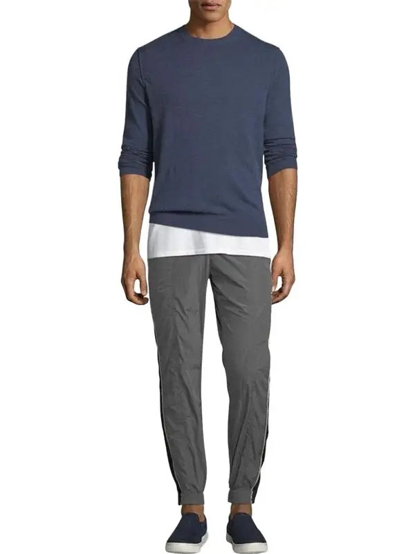 Vince Apos;s Short-sleeve Pima Crewneck Jersey T-shirt - Coastal