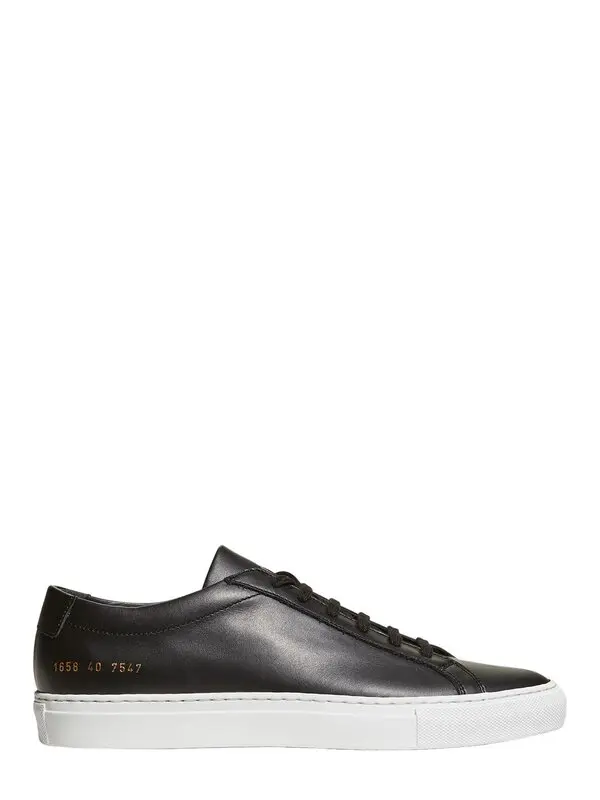 COMMON PROJECTS Achilles Leather Sneakers - Black