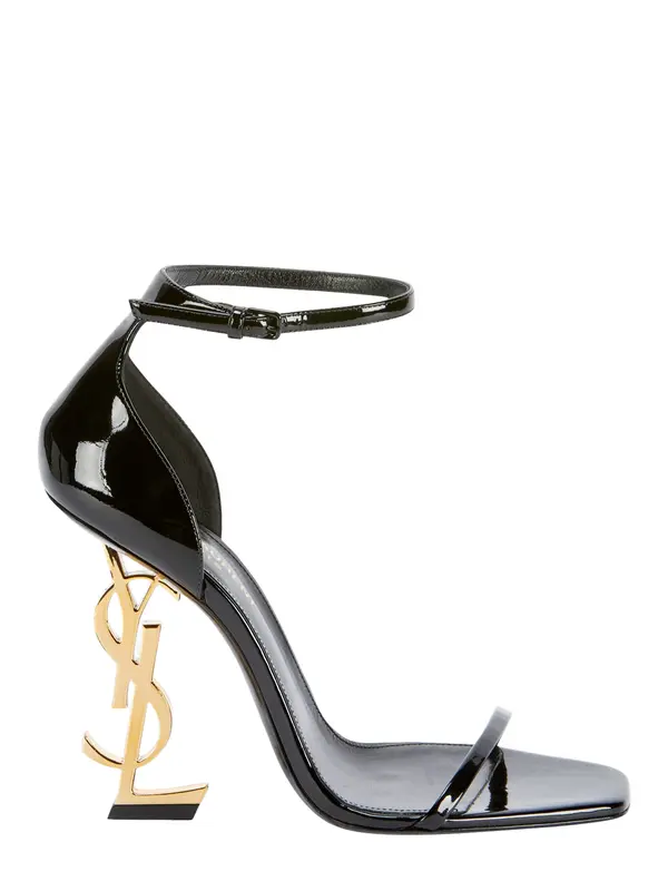 Saint Laurent 110mm Opyum Sandals - Black