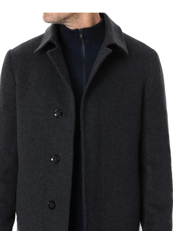Rodd & Gunn Archers Wool Coat - Granite