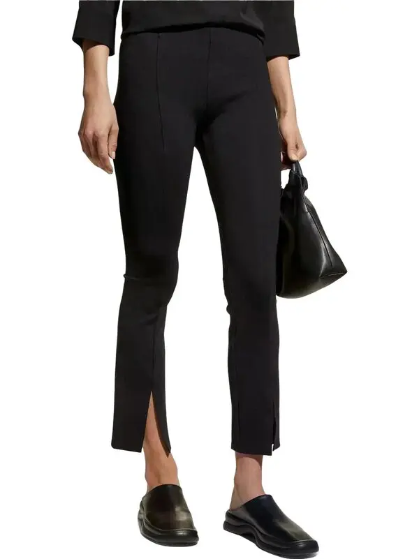 THE ROW Thilde Slit-front Skinny Pants - Black