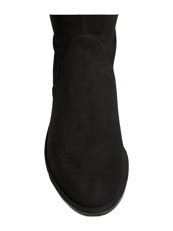 STUART WEITZMAN Lowland Over-the-knee Suede Boots - Black