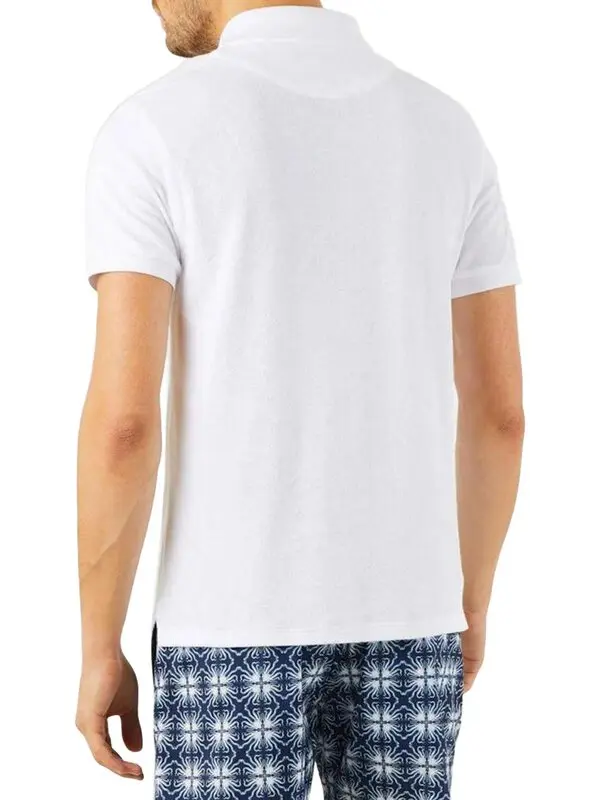 Vilebrequin Apos;s Solid Terry Polo Shirt - White