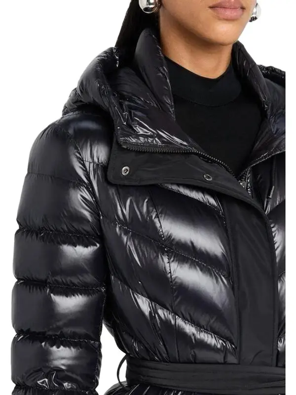 Mackage Calina Zip-front A-line Down Coat - Black